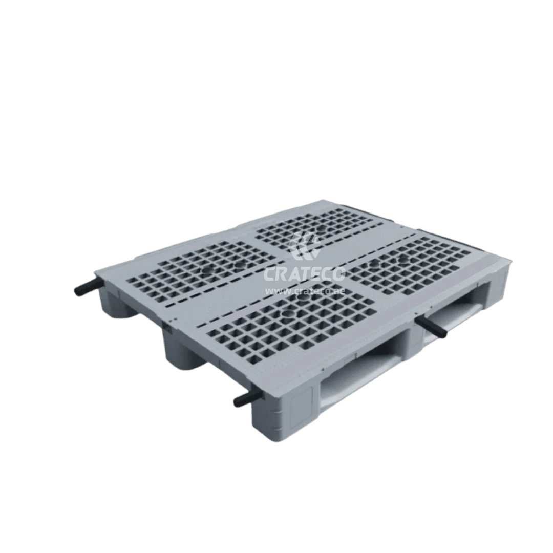 Buy Plastic 5 Runner Standard Pallet UAE | Crateco Pack LLC