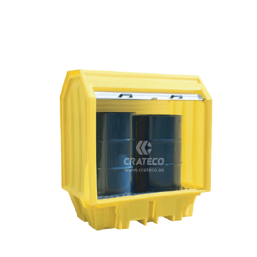 Plastic Covered Spill Pallet | Crateco Pack LLC