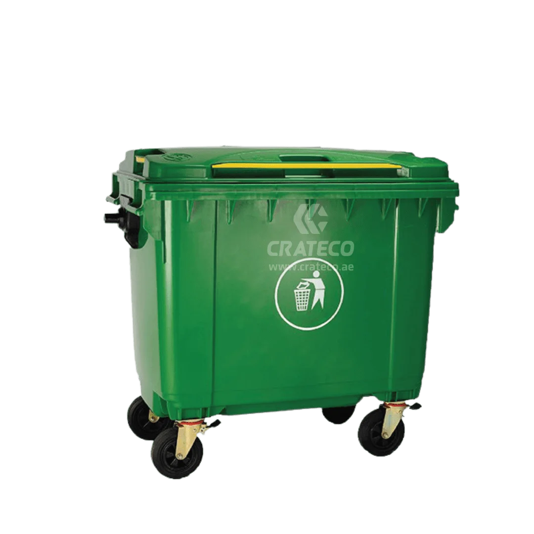 660 Liters Garbage Bin UAE | Crateco Pack LLC