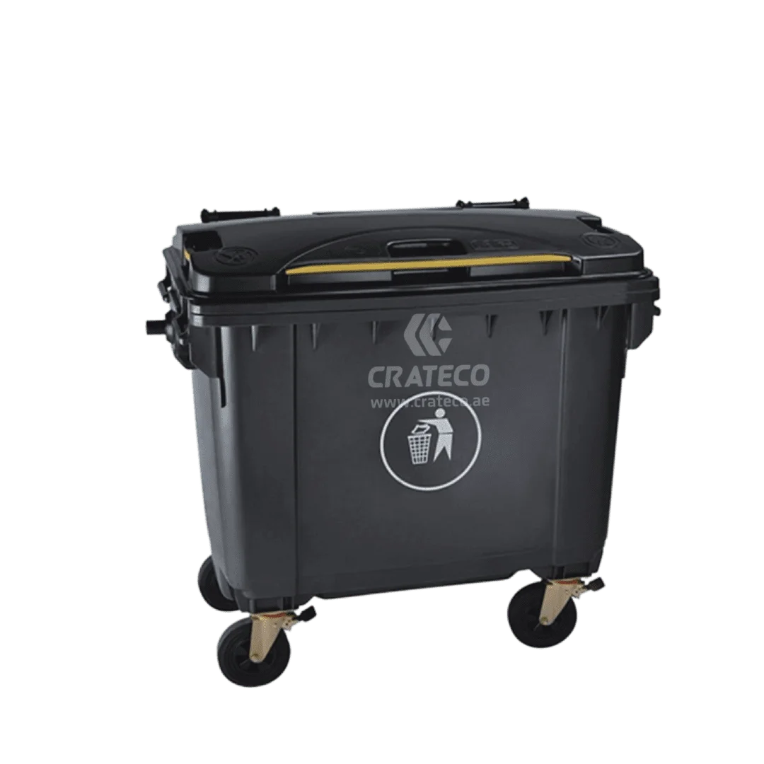 660 Liters Garbage Bin UAE | Crateco Pack LLC