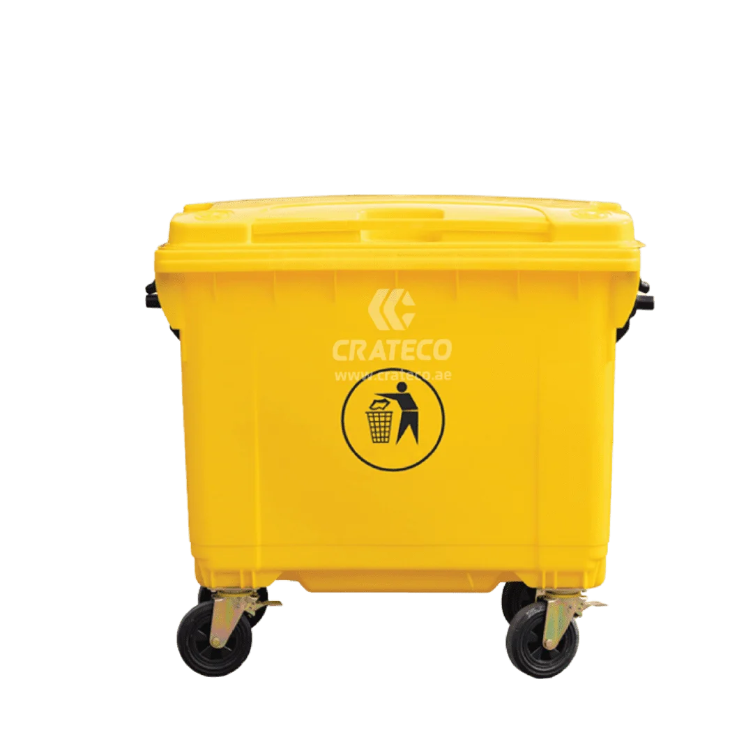 660 Liters Garbage Bin UAE | Crateco Pack LLC