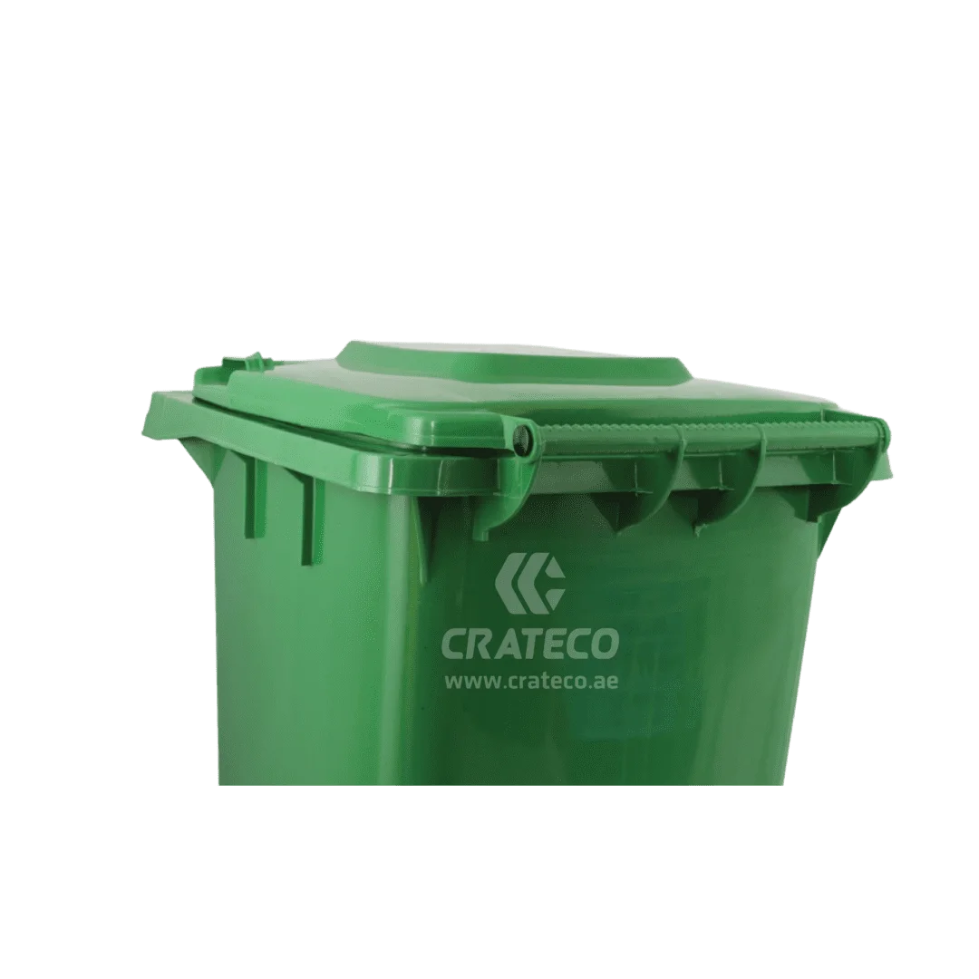360 Liter Waste Bin UAE | Crateco Pack LLC