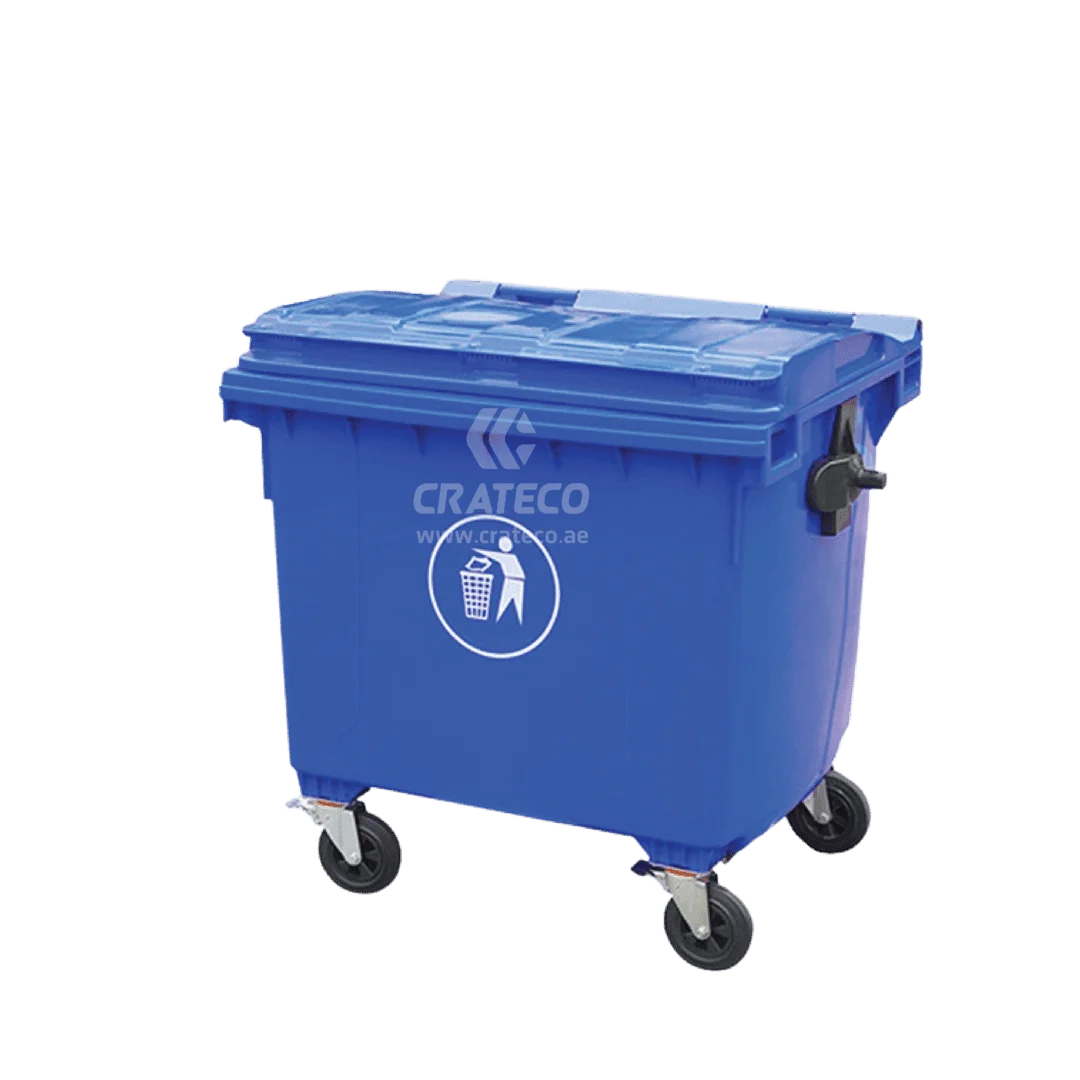 1100 Liter Waste Bin UAE | Crateco Pack LLC
