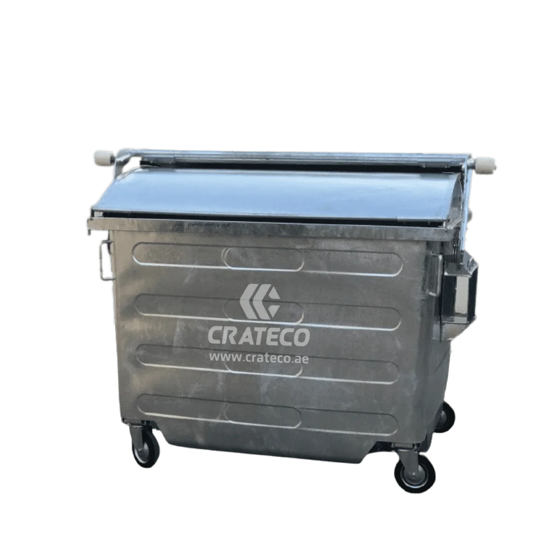 2.5 CBM Mobile Garbage Bin UAE | Crateco Pack LLC