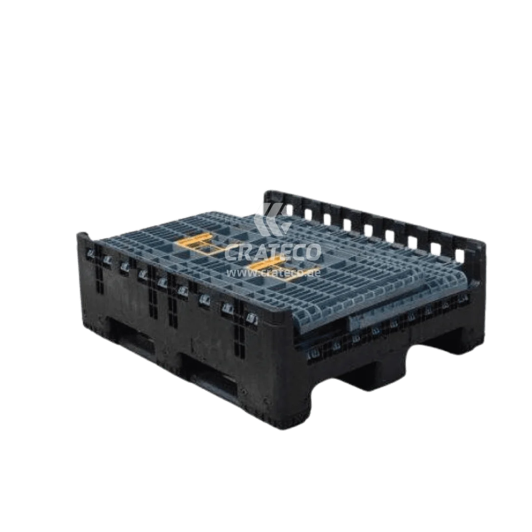 Plastic Foldable Pallet Box UAE | Crateco Pack LLC