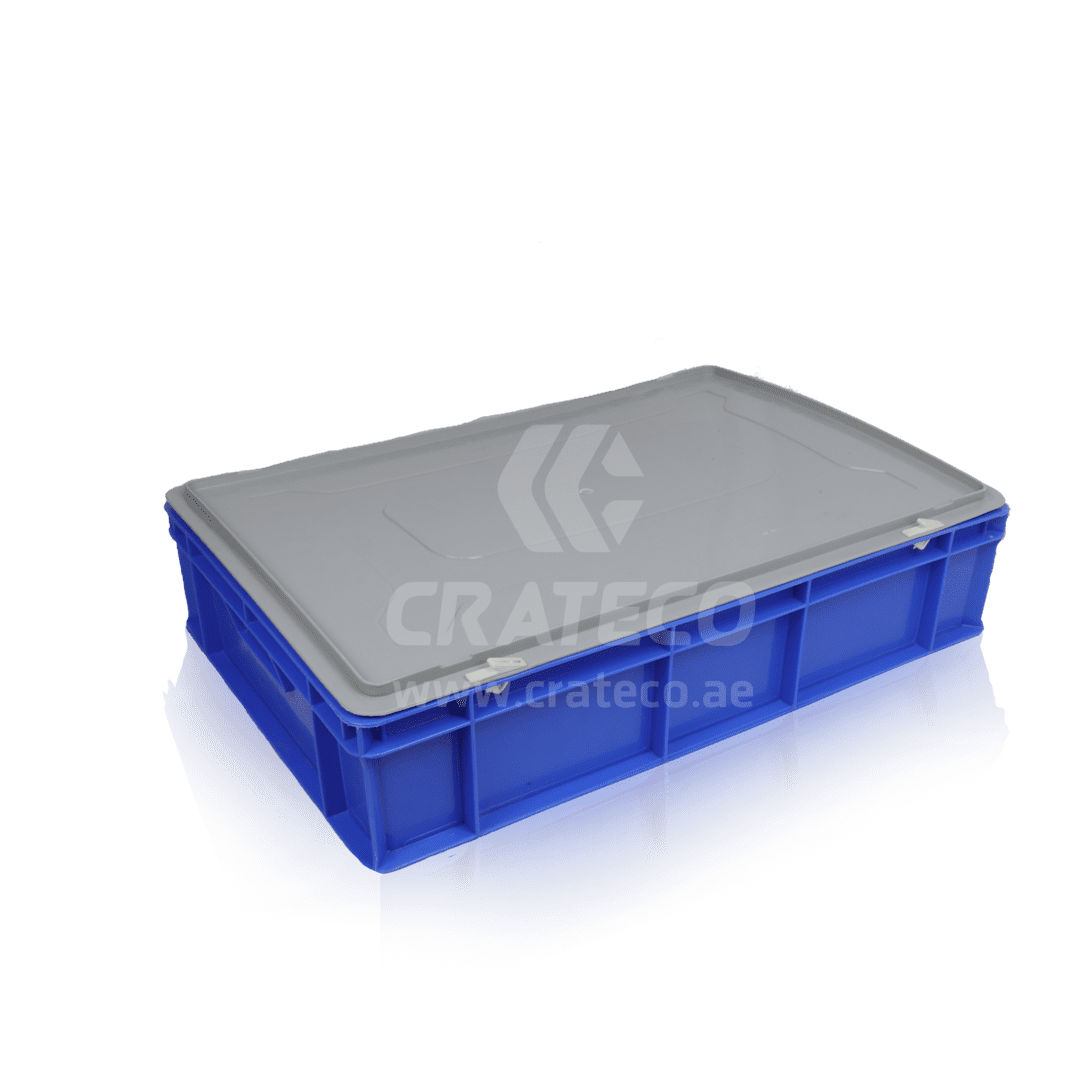 Plastic Closed Crate UAE | Crateco Pack LLC