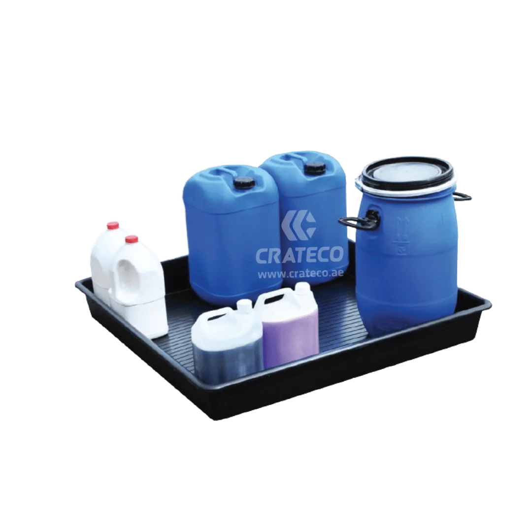 Trusted Supplier of Plastic Drip Tray 100 Litres UAE |Spillage Trays in ...