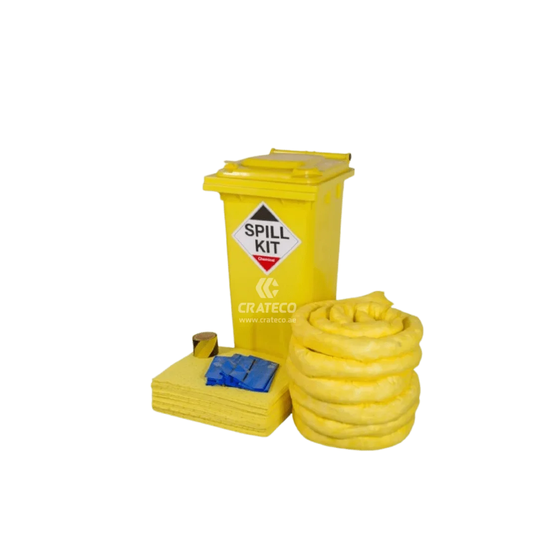 Plastic Spill Kit For Chemical UAE | Crateco Pack LLC