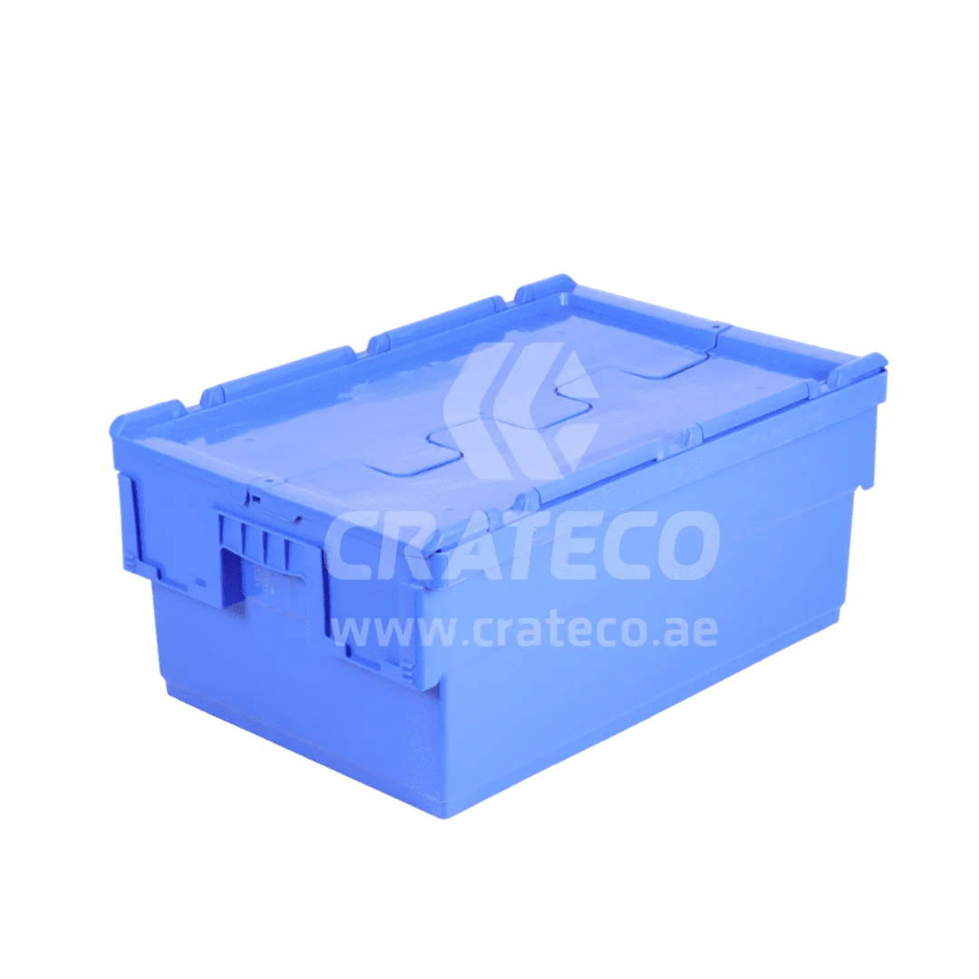 Plastic Crate With Lid Supplier UAE | Crateco Pack LLC