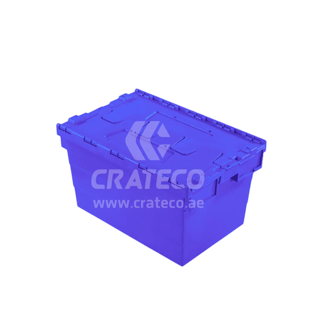 Plastic Crate With Lid UAE | Crateco Pack LLC