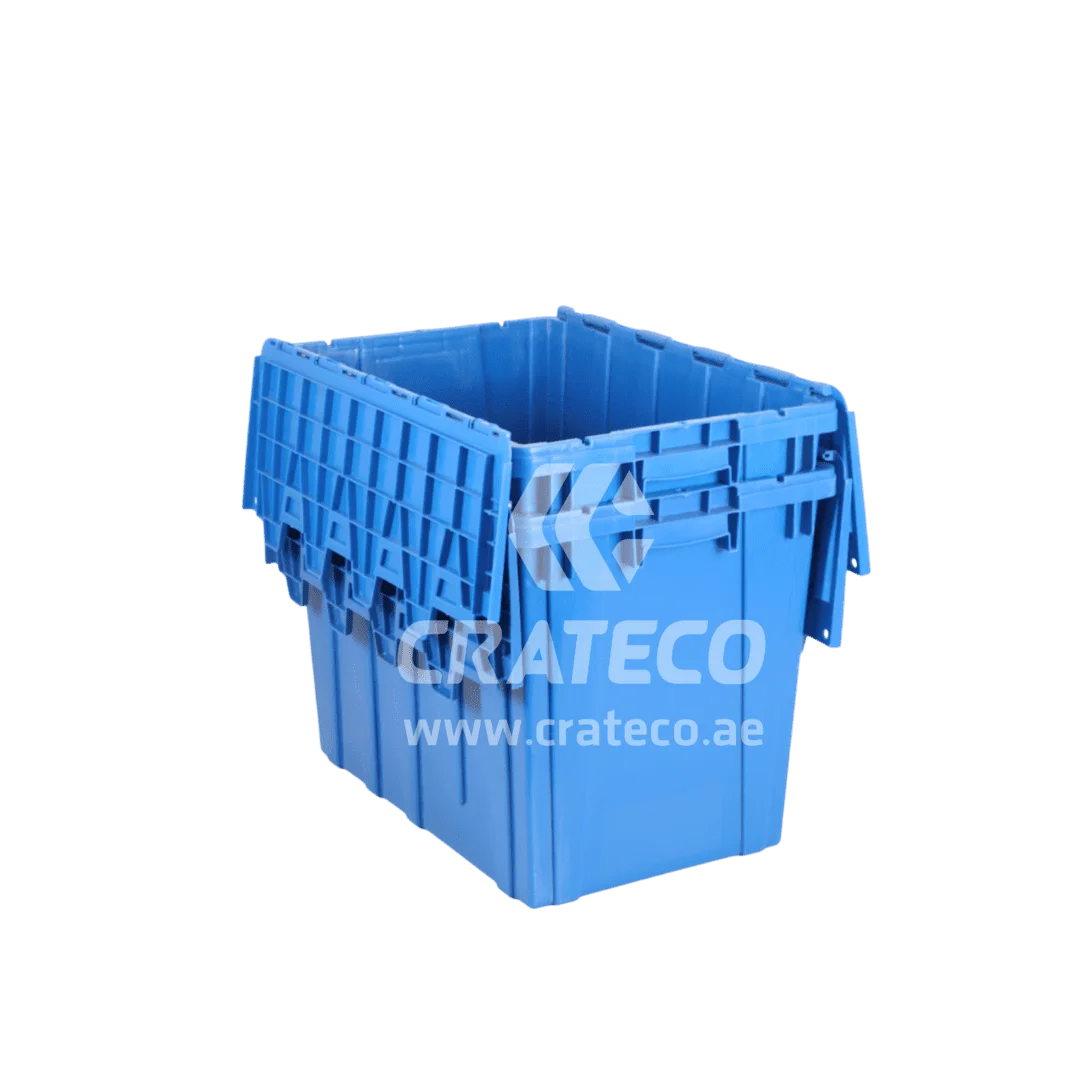 Plastic Crate With Lid Supplier in UAE | Crateco Pack LLC
