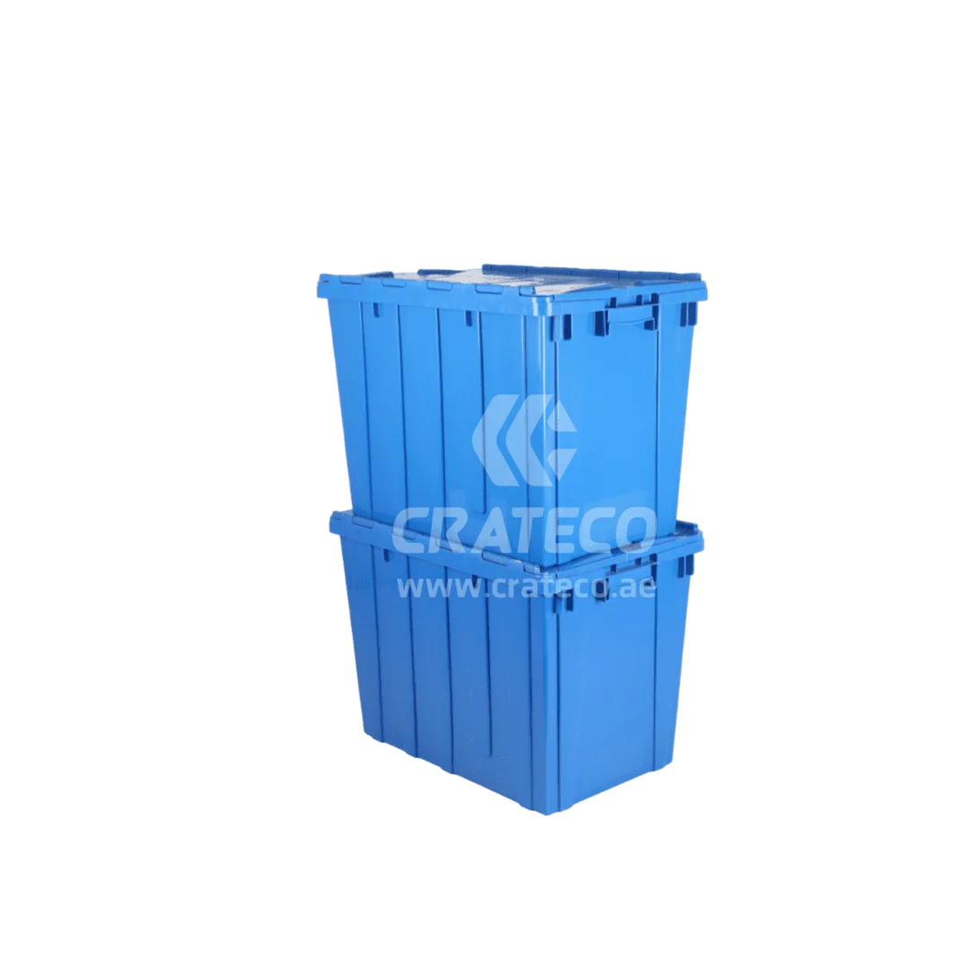 Plastic Crate With Lid Supplier in UAE | Crateco Pack LLC