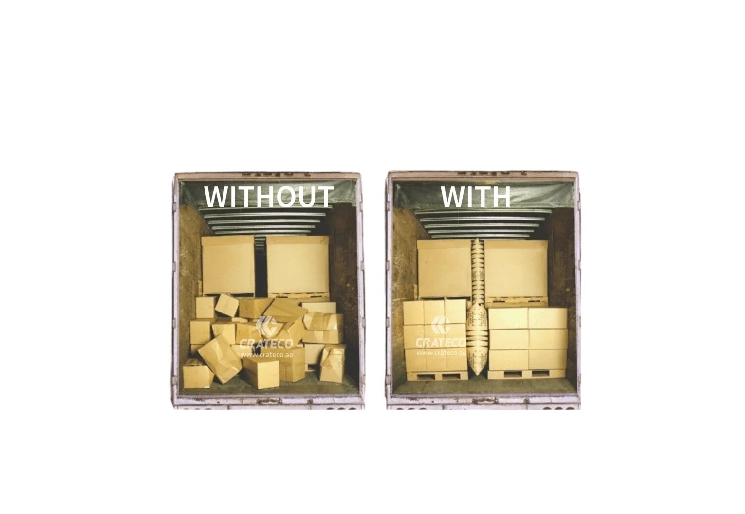 Paper Dunnage Bag UAE | Crateco Pack LLC