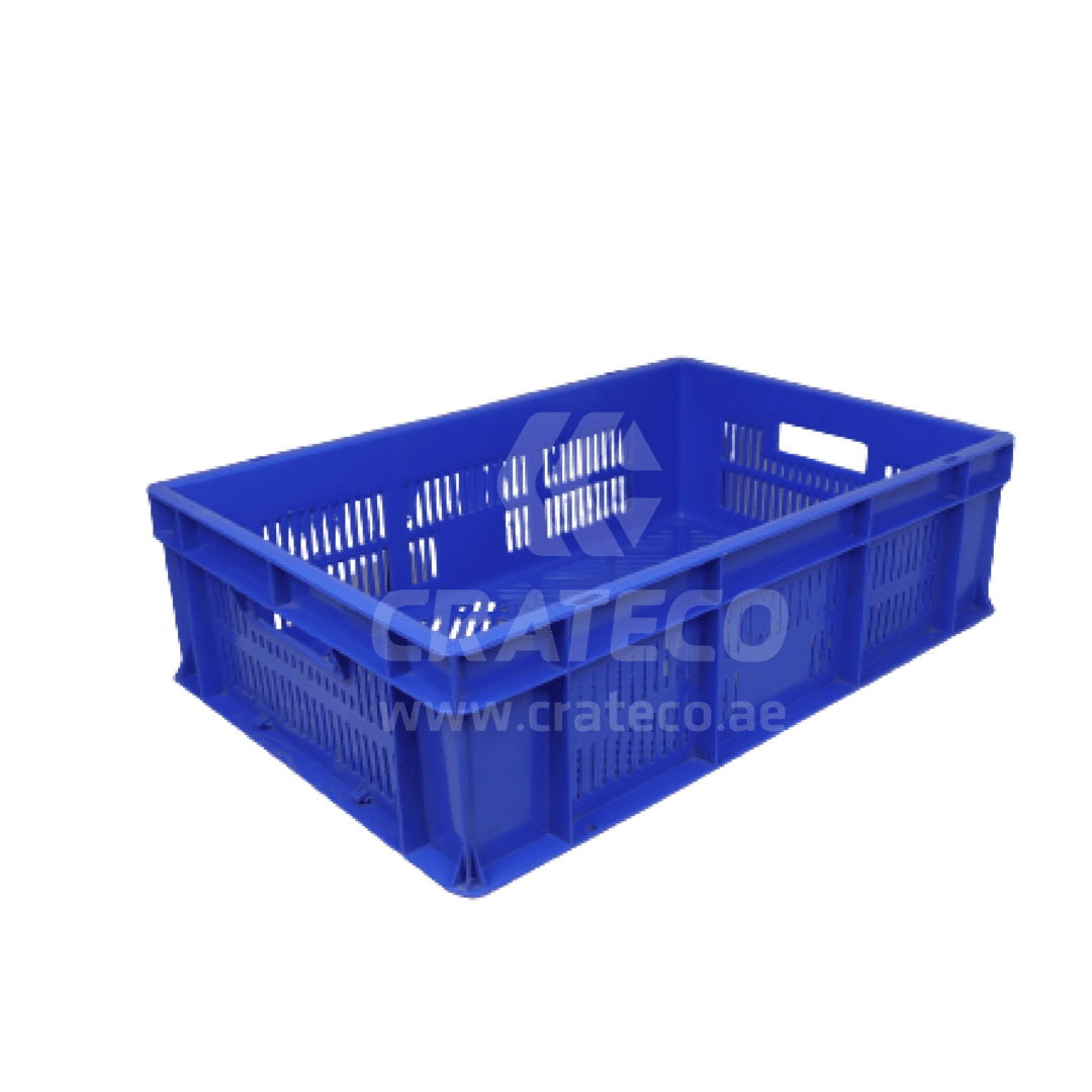 Get Plastic Ventilated Crate UAE | Crateco Pack LLC