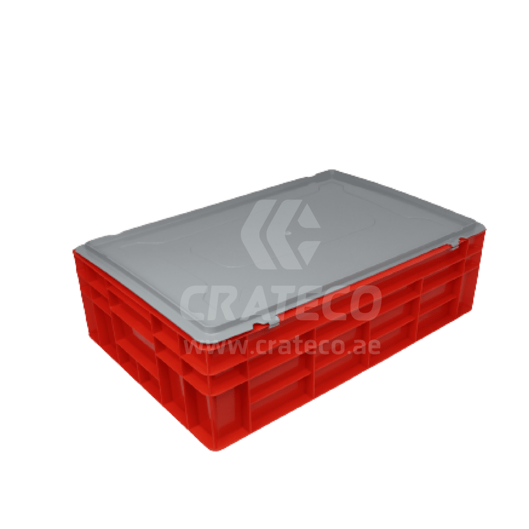 Buy Plastic Closed Crate UAE | Crateco Pack LLC