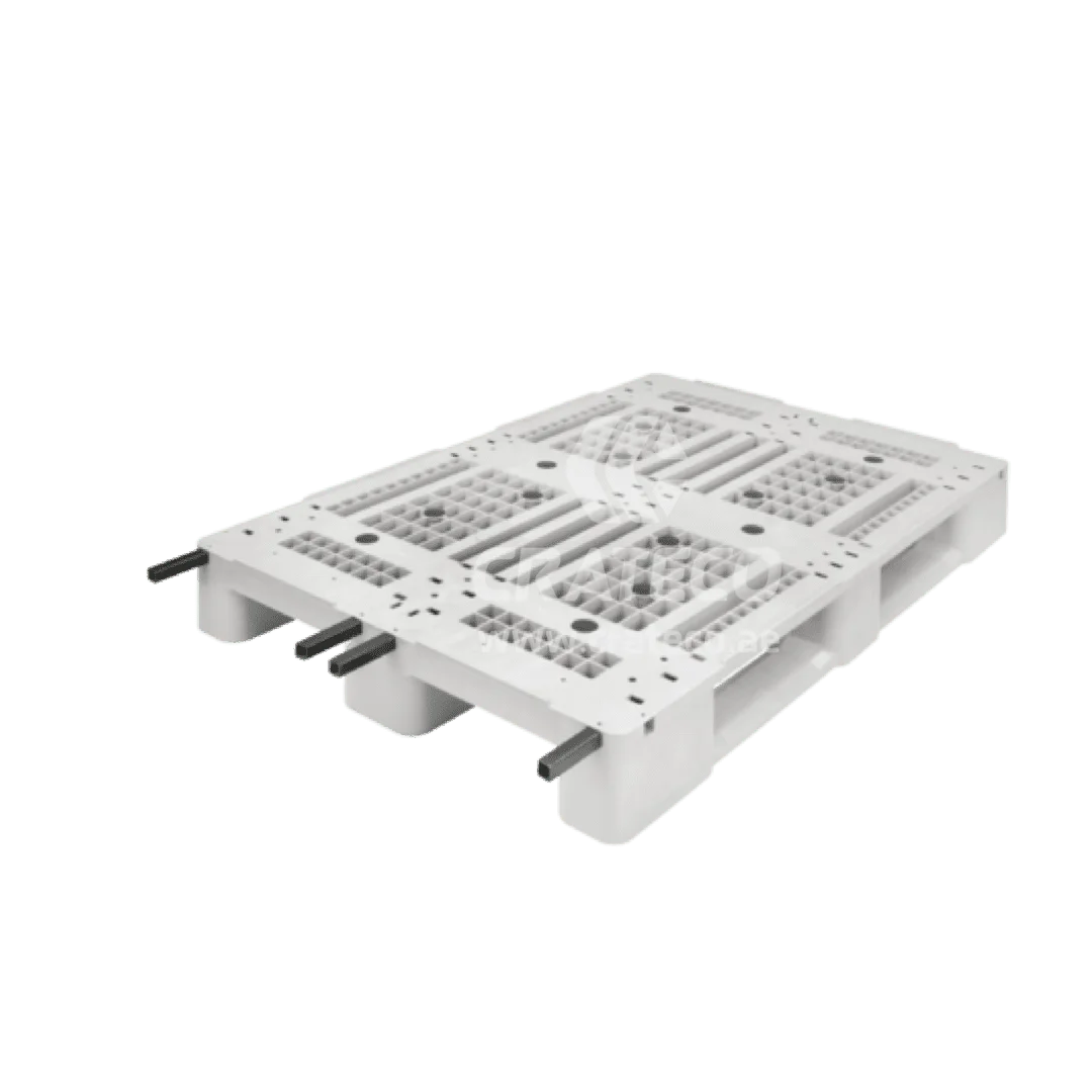 Get 3 Runner Euro Pallet With 4 Steel Bars | Crateco Pack LLC