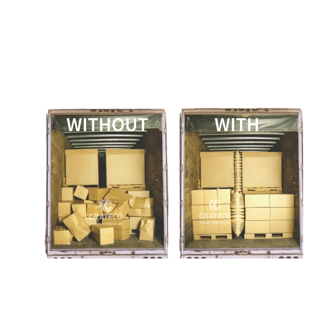 Paper Dunnage Bag UAE | Crateco Pack LLC